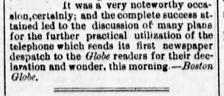 Today in Media History: In 1877 Alexander Graham Bell made the first ...
