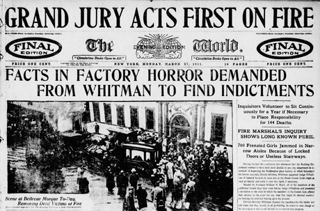 Today in Media History: The press reports on the tragic 1911 Triangle ...