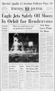 These 50-year-old front pages show how Apollo 11 captivated the country ...