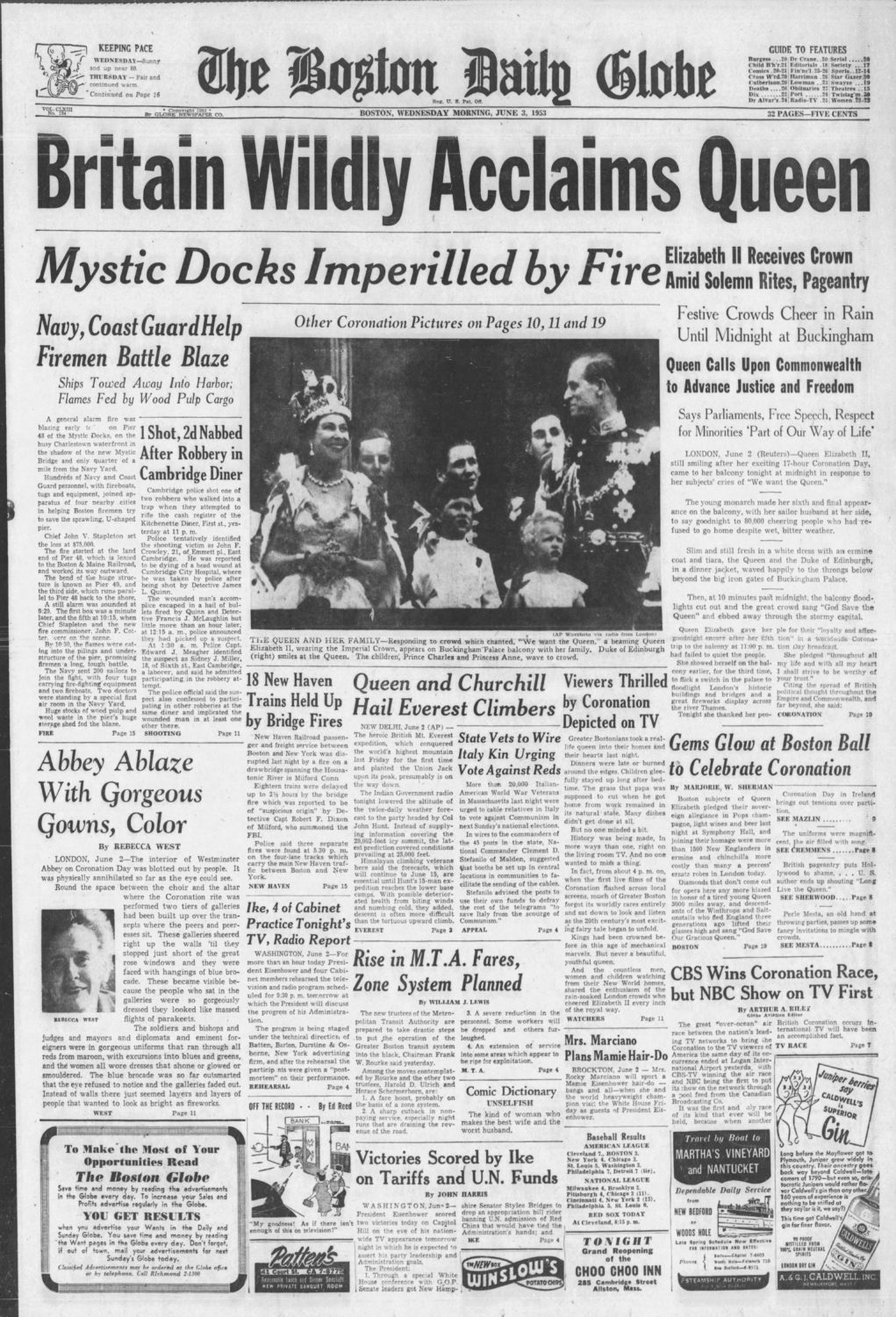 After Queen Elizabeth's death, a look back at how her coronation was ...