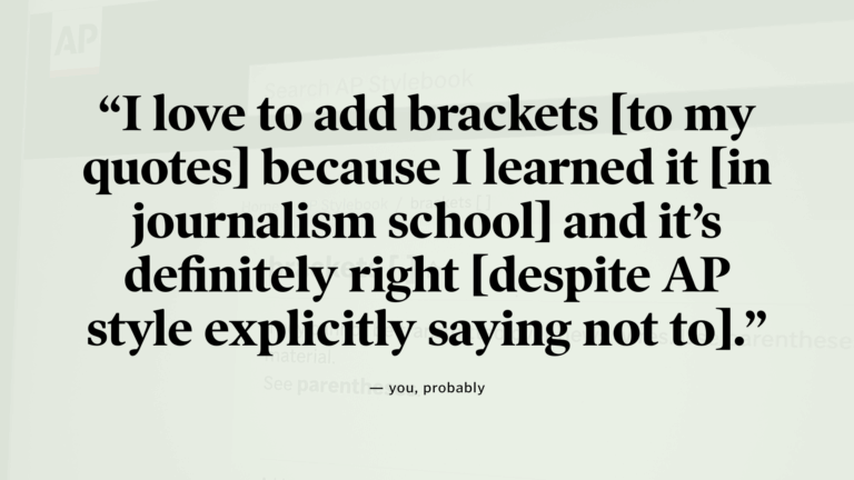 6 things you think are AP style rules that aren’t actually AP style ...